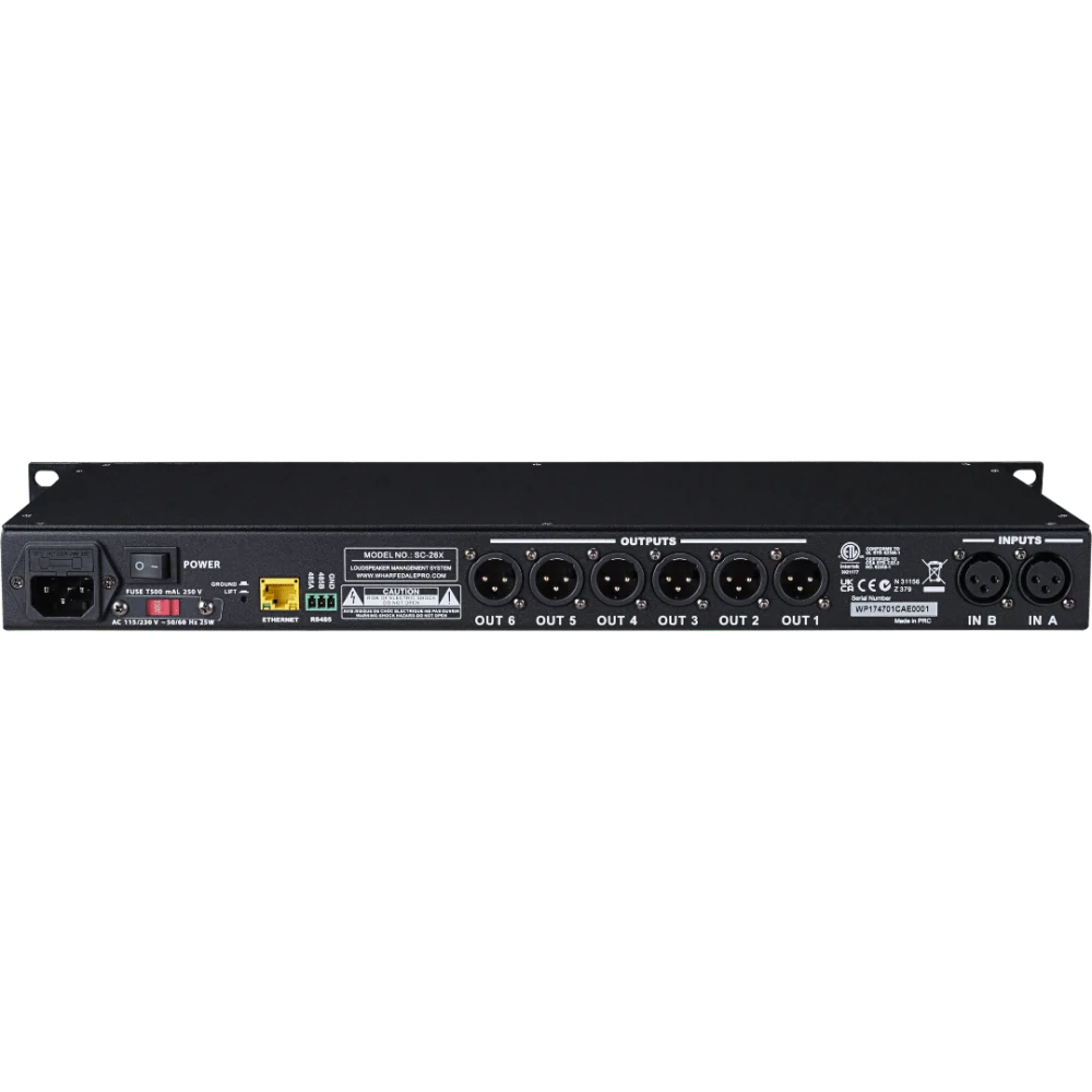 Wharfedale Pro VERSADRIVE SC-26X Signal Processor - Oosthavens Music